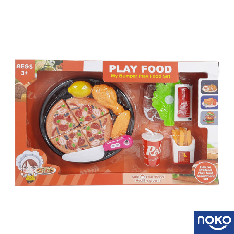 Pretend Play Food Toys Pizza Set | Shopee Malaysia