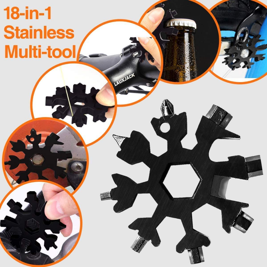 Multi Tools Screwdriver Allen Key Ring Spanner Wrench Portable ...