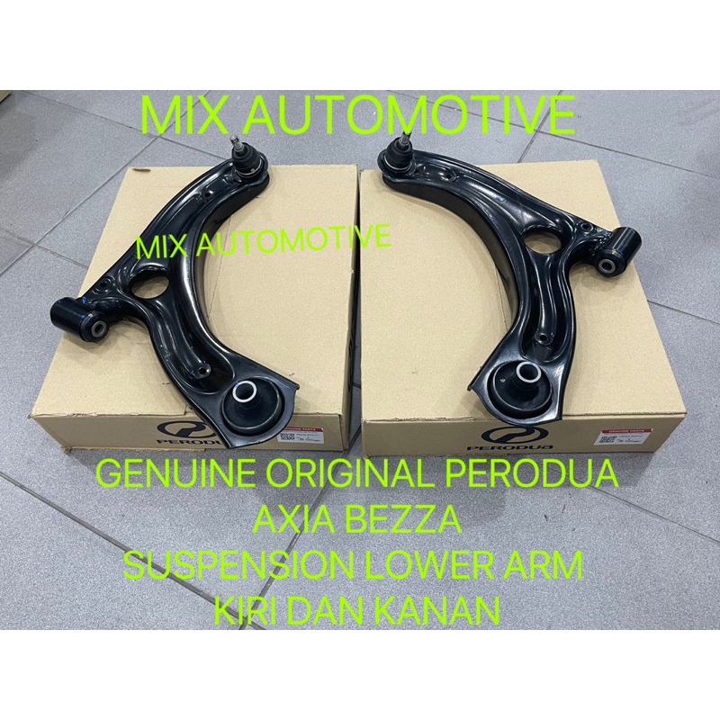100% ORIGINAL PERODUA AXIA @ BEZZA all model FRONT LOWER ARM (1@pc ...