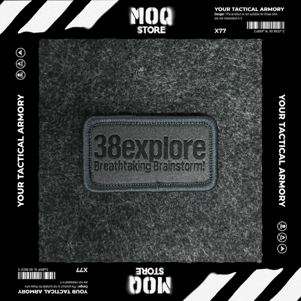 ORIGINAL 38EXPLORE SMALL PATCH | Shopee Malaysia