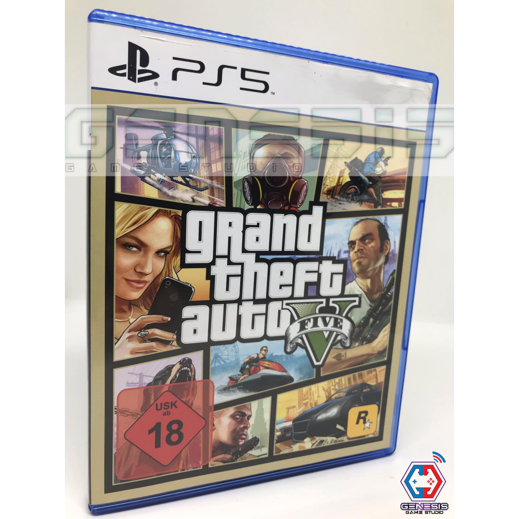 [USED R2/ENG] PS5 Grand Theft Auto V GTA 5 - Physical GameDisc | Shopee ...