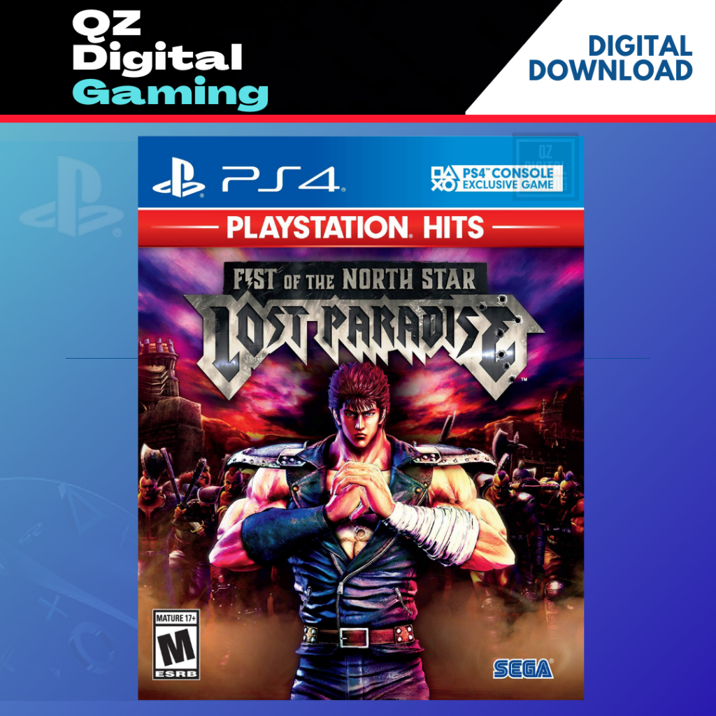 PS4 Fist of the North Star Lost Paradise Full Game Digital Download ...