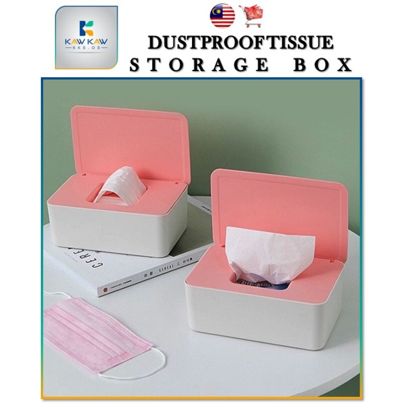 𝐊𝐊𝐒 𝐃𝐮𝐬𝐭𝐩𝐫𝐨𝐨𝐟 𝐓𝐢𝐬𝐬𝐮𝐞 𝐒𝐭𝐨𝐫𝐚𝐠𝐞 𝐁𝐨𝐱 🚚 Dispenser Wet Wipes Case with Lid ...