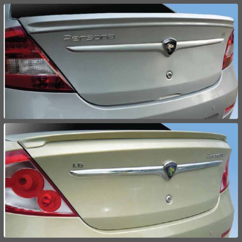 Proton Persona 1st Generation Spoiler Ducktail PU Body Kit Ready Stock ...