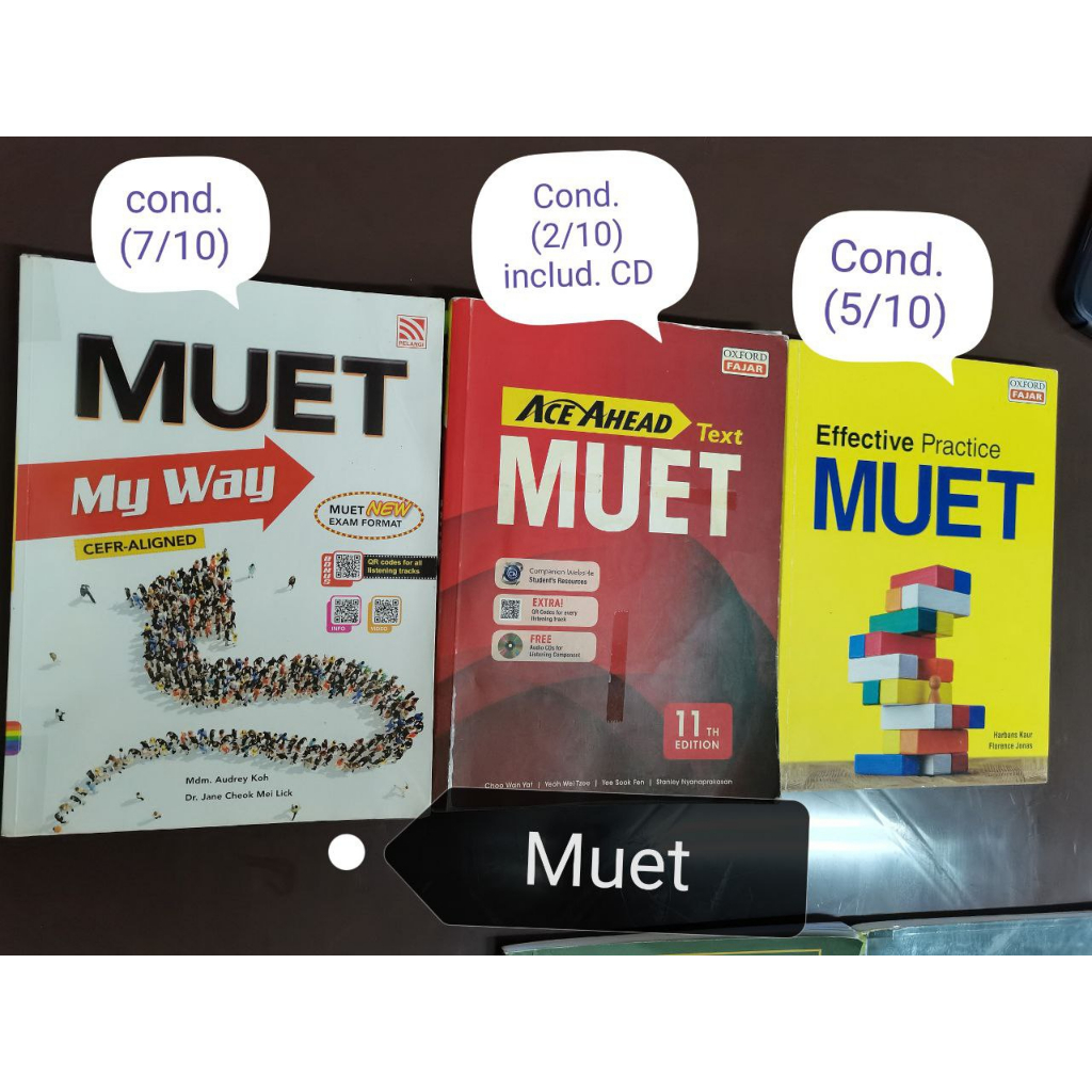 MUET STPM (SECOND HAND) | Shopee Malaysia