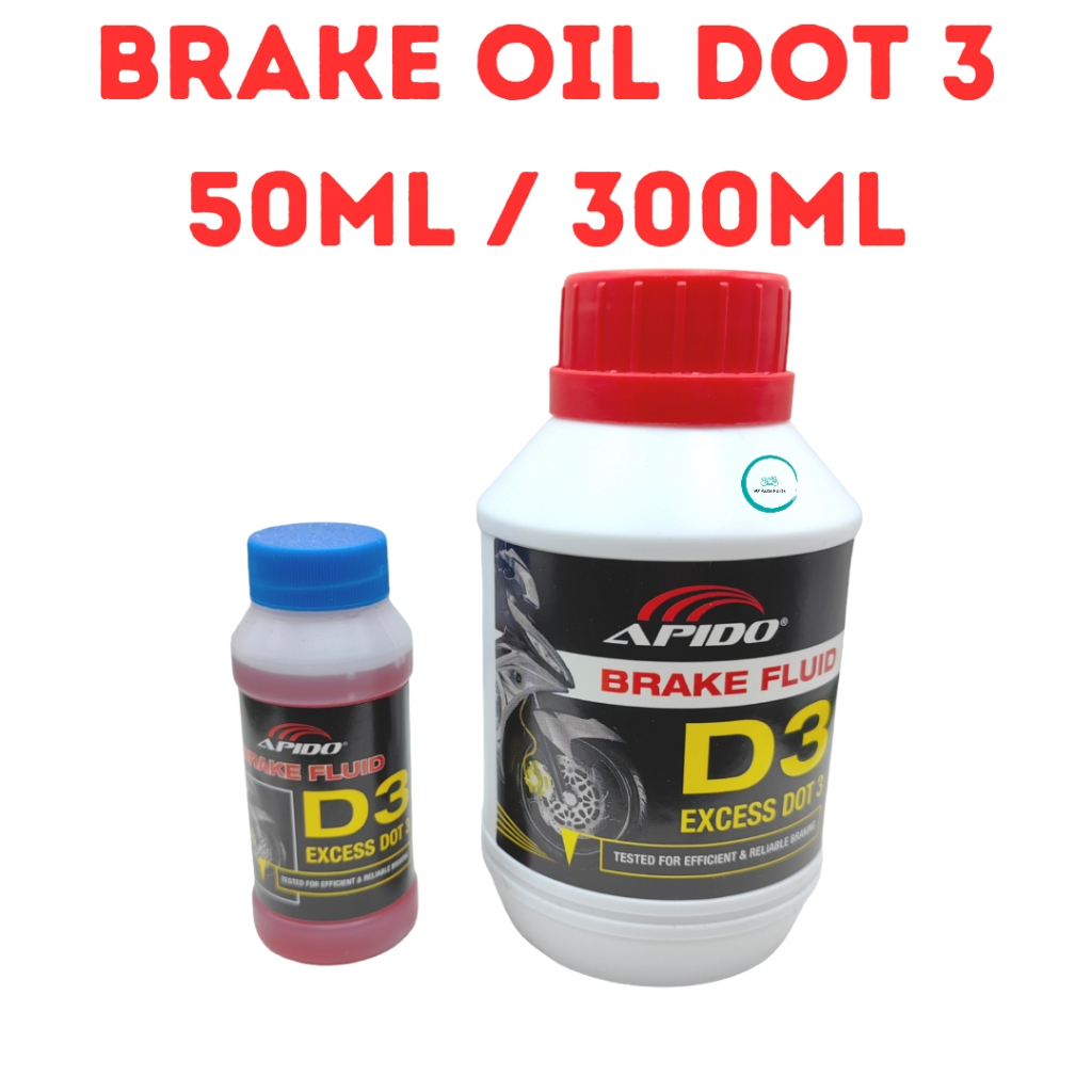 BRAKE OIL DOT 3 50ML 300ML BRAKE FLUID DOT 3 OIL BRAKE DOT 3 FLUID ...