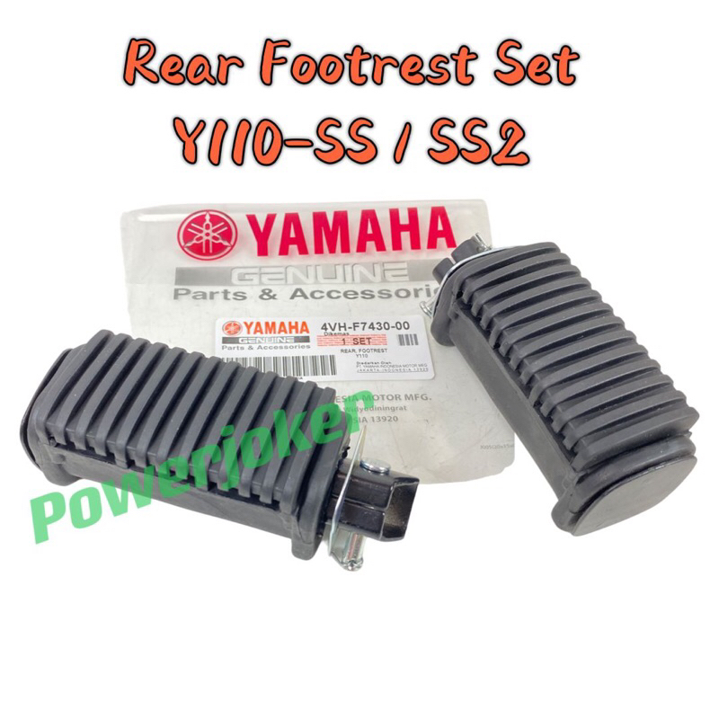 YAMAHA Y110 SS / SS2 / SS TWO (1 Set) Footrest Rear Pembijak kaki (Kiri ...