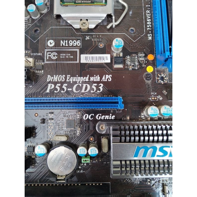 MSI P55-CD53 Motherboard with X3440 CPU | Shopee Malaysia