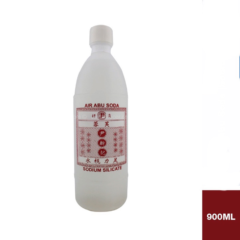 Air Abu Soda Sodium Soliate (900ml) / Air Cucian Sotong Kering | Shopee ...