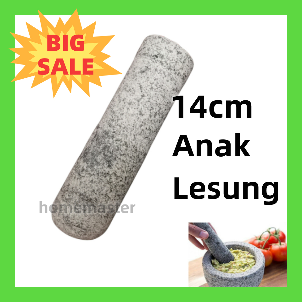 Mortar and pestle / Lesung Batu ( Nature Granite Stone ) Guacamole ...