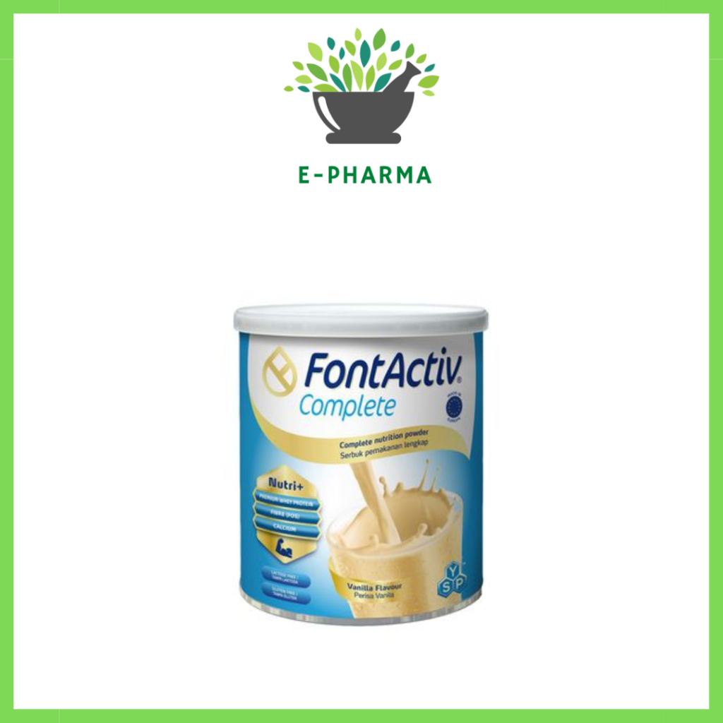 FONTACTIV COMPLETE VANILLA FLAVOUR 400G, 800G | Shopee Malaysia