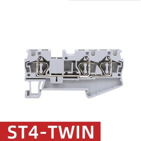 Distribution DIN Rail Universal Terminal Blocks Screw Panel Mount END ...