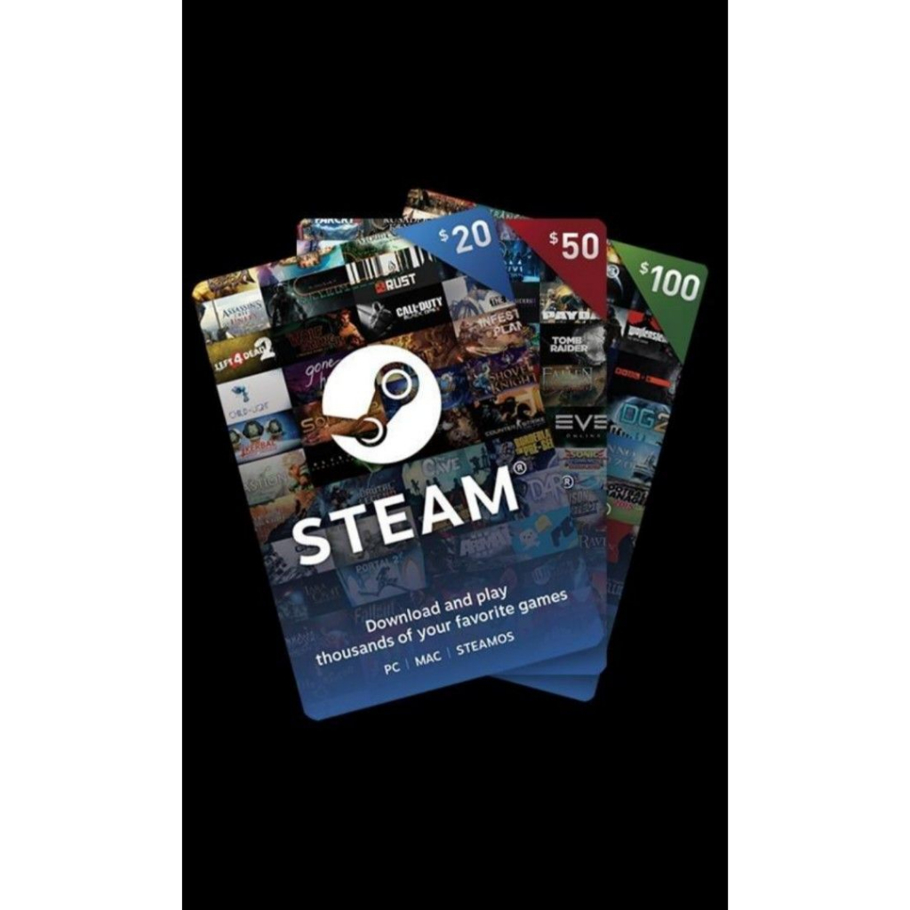 Steam Wallet Reload Code Malaysia RM5/10/20 | Shopee Malaysia
