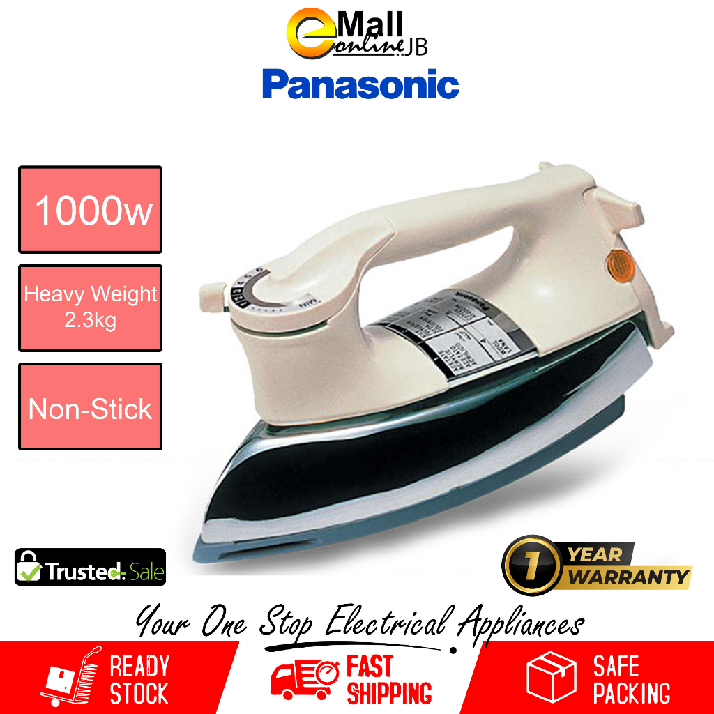Panasonic Dry Iron NI-22AWT New Model | Seterika | Shopee Malaysia
