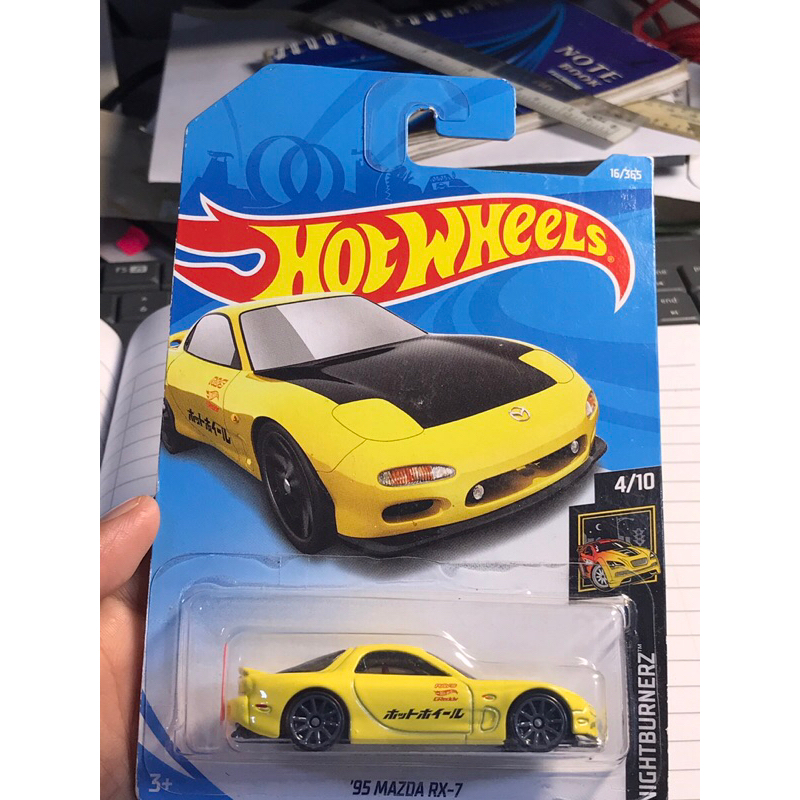 Hot Wheels 95 Mazda RX7 (Yellow) | Shopee Malaysia