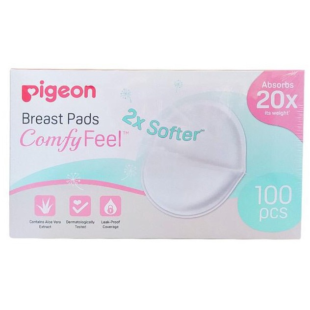 PIGEON Breast Pad Comfy Feel 100s | Shopee Malaysia