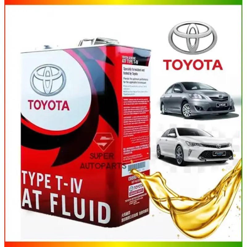 *NEW PACKING* Toyota ATF Type IV T4 4L Automatic transmission Fluid ...