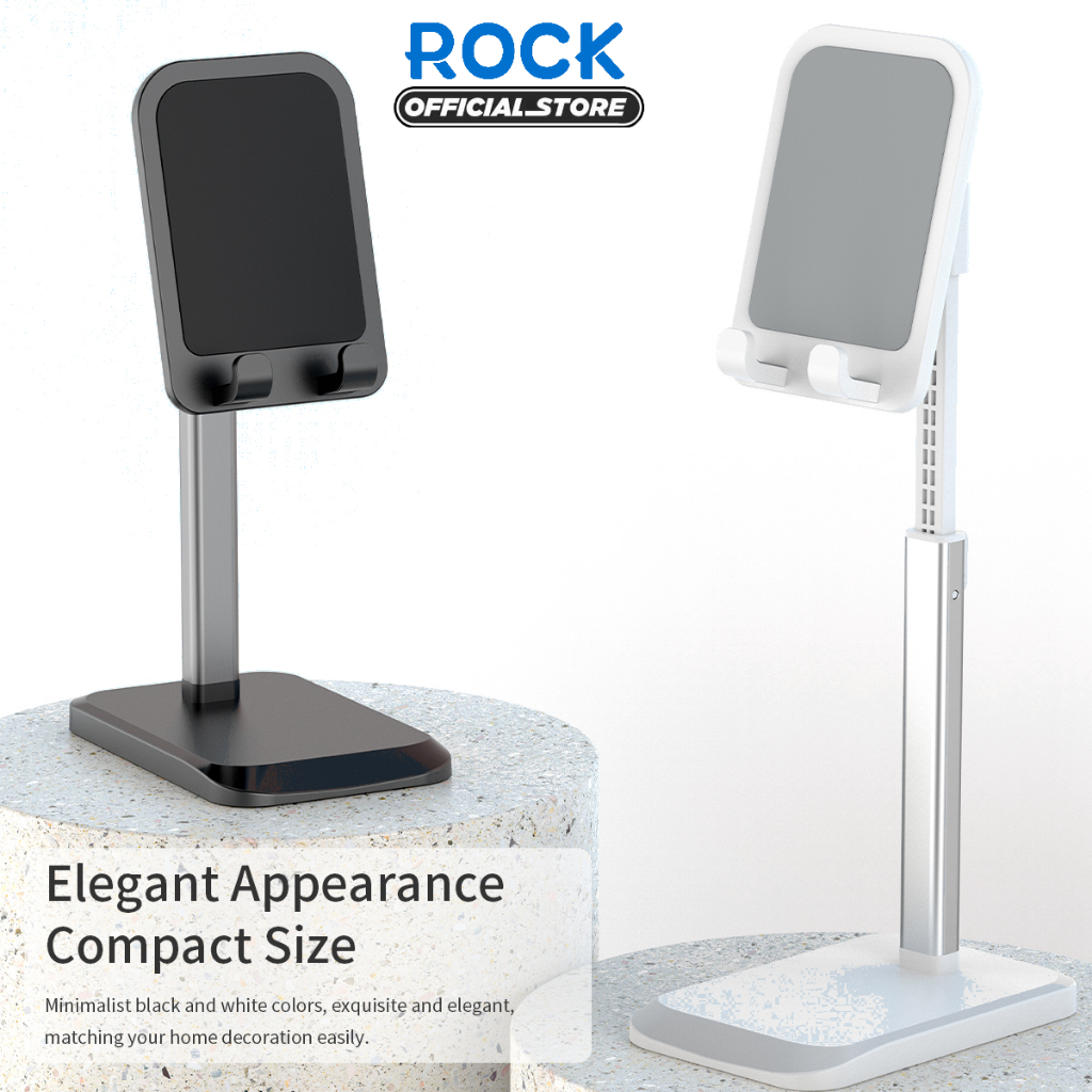 ROCK Liftable Mobile Desktop Bracket Stand for Tablet and Smartphone ...