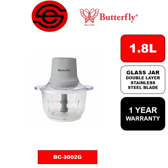 Butterfly Food Processor - BC-3002G | Shopee Malaysia