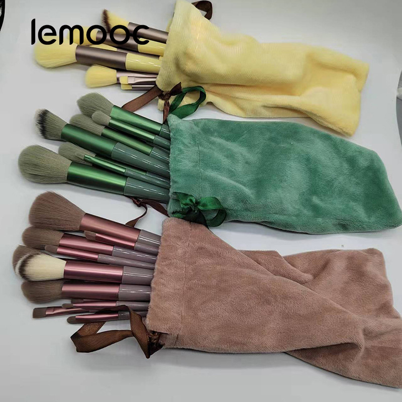 Makeup Brush Set Portable Matte Soft Hair Eyeshadow Brush Beginner Full ...