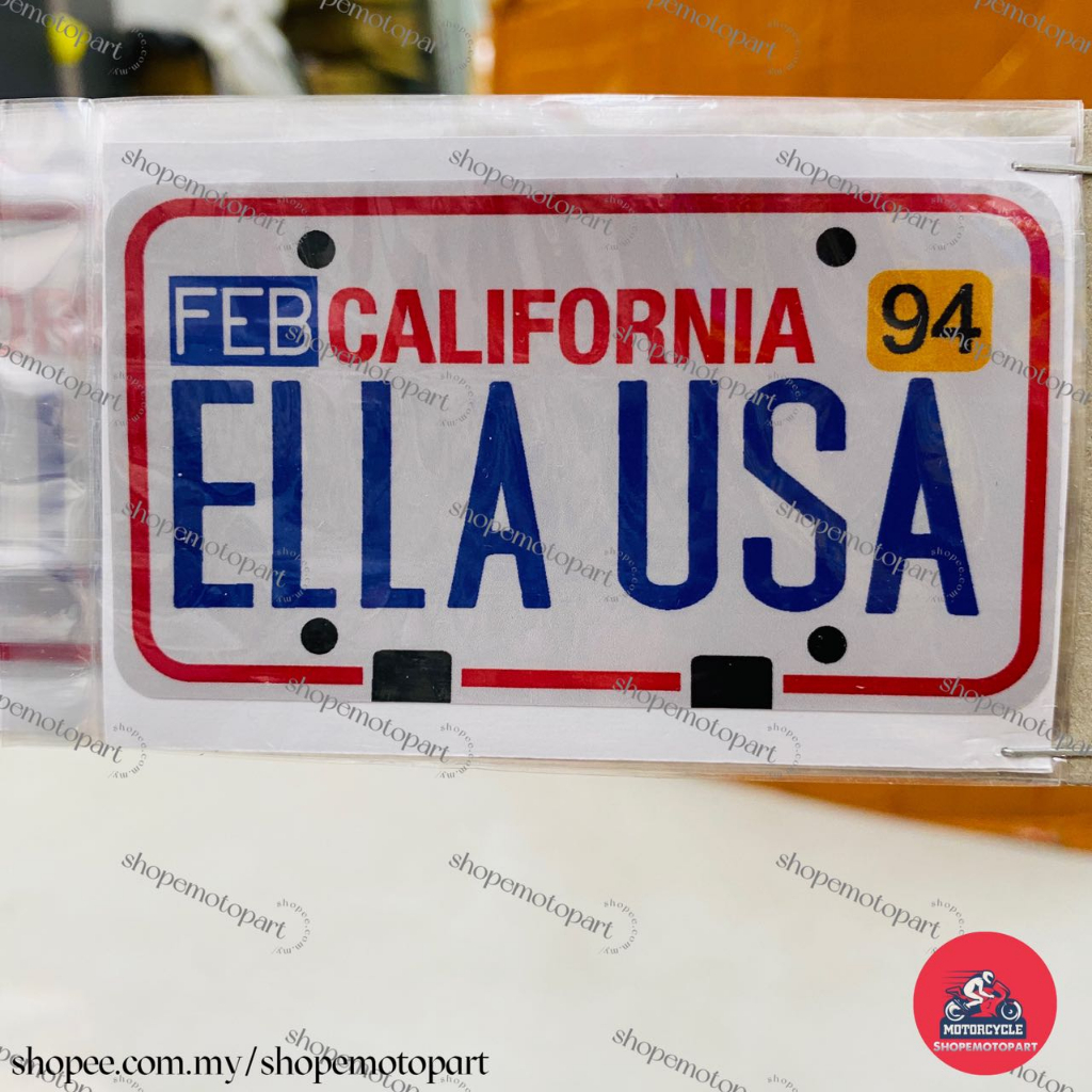STICKER STIKER ESR MOTOR GMG REDLEO ELLE USA BOON SIEW NASTY PORT FLOW ...