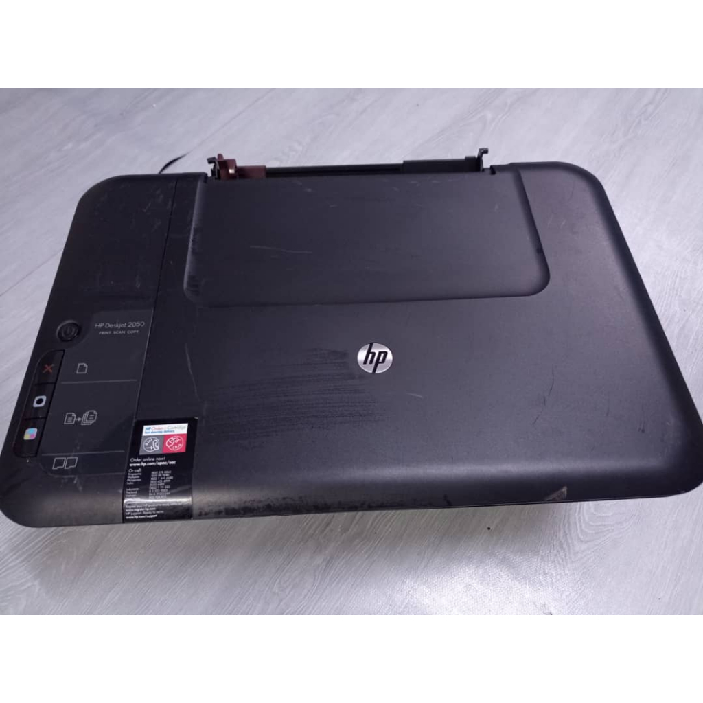 HP deskjet ink advantage 2050 Printer (second hand~No cover) | Shopee ...