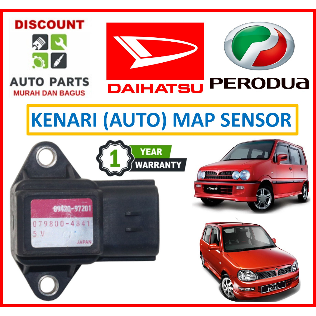 PERODUA KENARI / KELISA (AUTOMATIC) MAP SENSOR | Shopee Malaysia