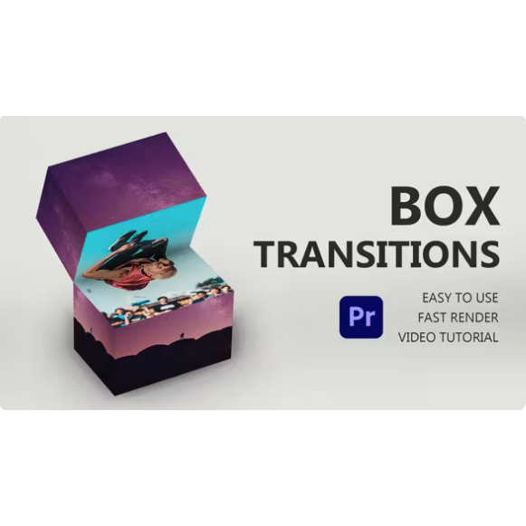 [Adobe Premiere Pro][ADD ON]Box Transitions Template Pack | Shopee Malaysia