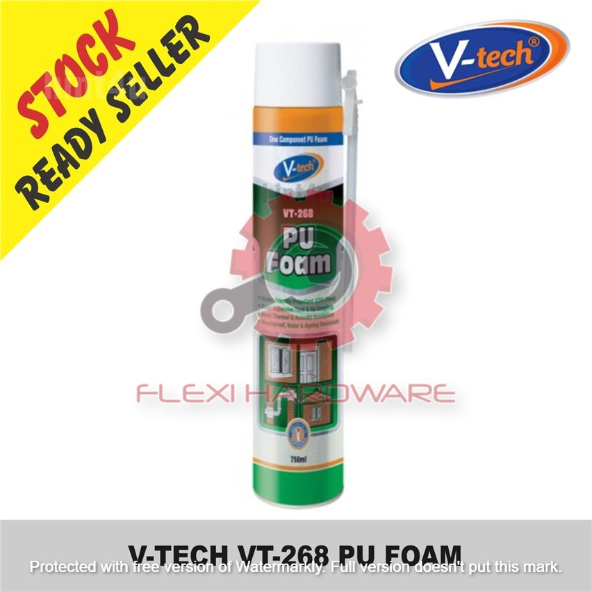 750ml V-Tech PU Foam Polyurethane Spray VT-268 | Shopee Malaysia