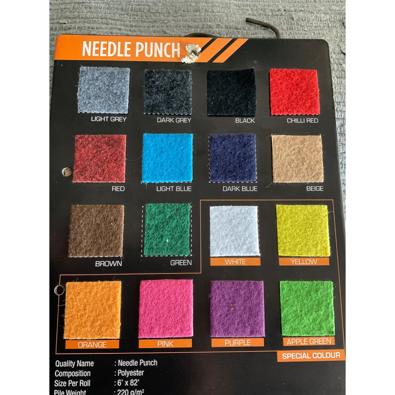 NEEDLE PUNCH KARPET CARPET EXPO DOGA HARGA GULUNG 1.83M x25 METER HARGA ...