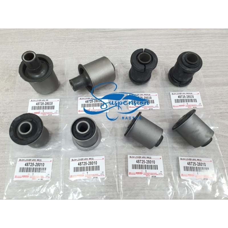 8 IN 1 SET - REAR LOWER ARM BUSH SET - 48725-28030/ 48725-28010/48725 ...