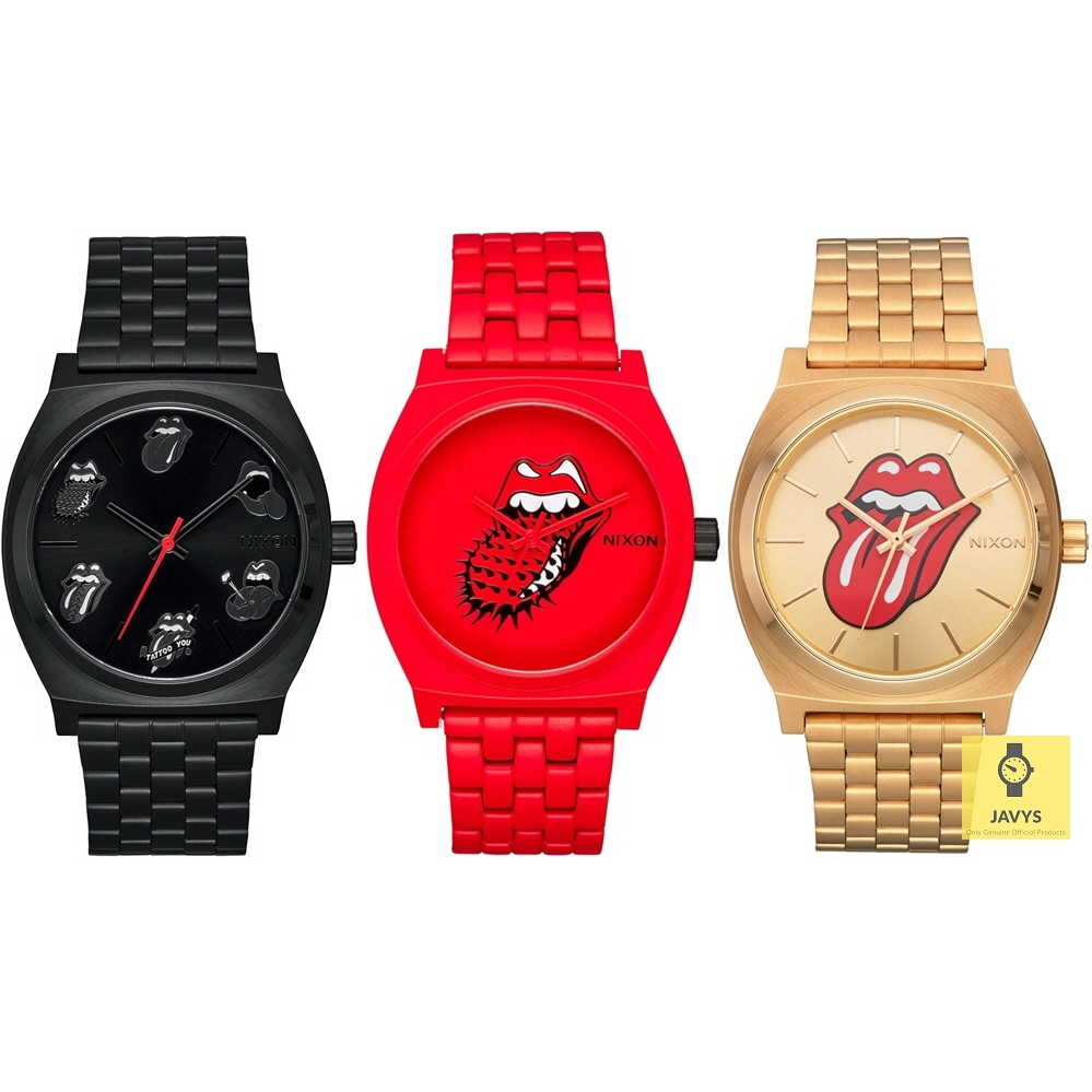 NIXON Watch Rolling Stones Time Teller A1356 / Unisex Analog / 37mm ...