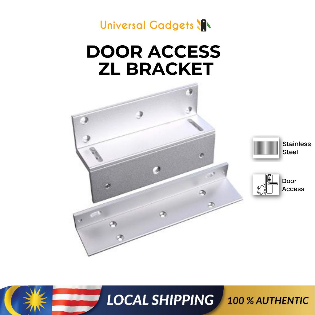 ZL-BRACKET FOR DOOR ACCESS EM-LOCK USE (ZL-BRACKET) door access ZL bracket | Shopee Malaysia