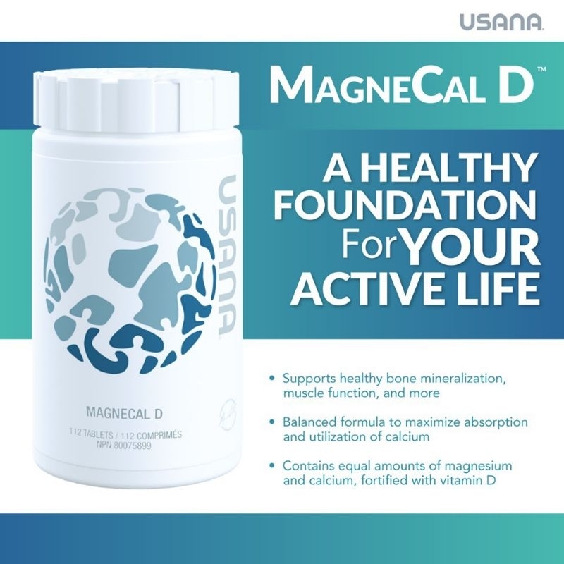USANA Magnecal D (112 tablets) Expiry 09/2025 READY STOCK | Shopee Malaysia