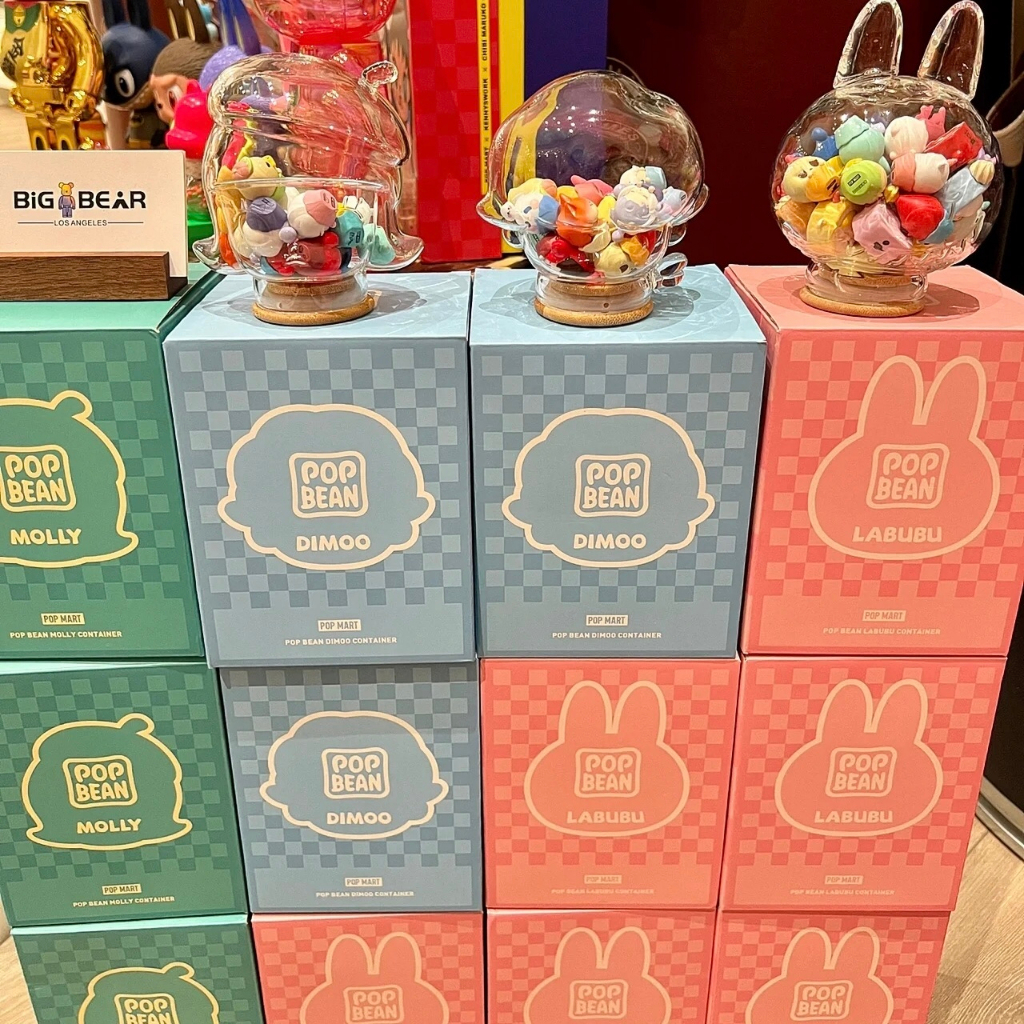 🌻(ReadyStock现货) Popmart Popbean Glass Jar 泡泡玛特萌粒玻璃罐 玻璃瓶 异形瓶 异型瓶 Shape ...