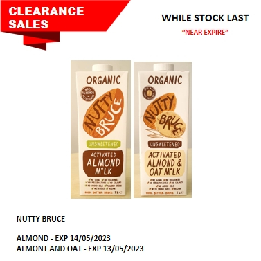 NUTTY BRUCE ORGANIC MILK 1L - ASSORTED | Shopee Malaysia