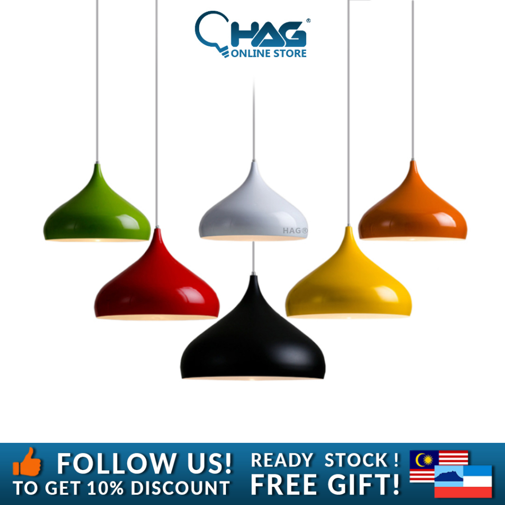 HAG® Pendant Light PDL-T809 (E27) | Shopee Malaysia