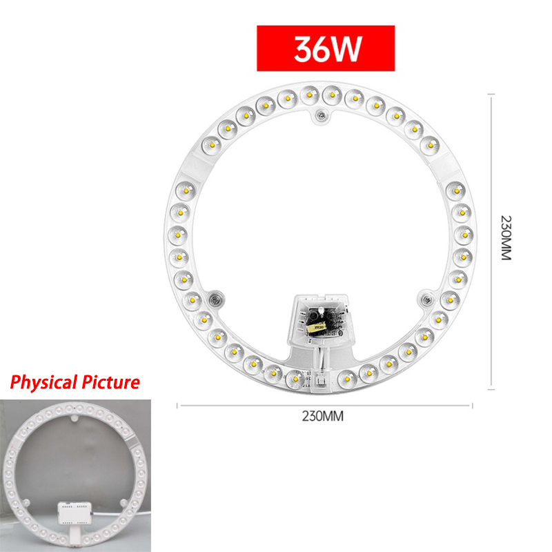 18W/24W/36W/48W/72W LED Magnetic Round LED Module Ceiling Light Lamp Circular Light Replacement ...