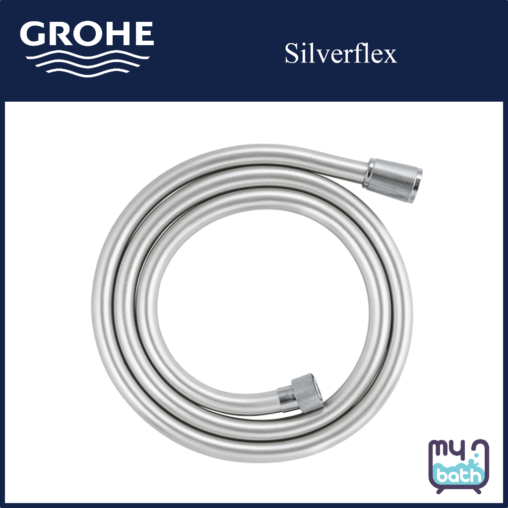 Grohe 28364000 Silverflex Shower Hose Twiststop 1500 | Shopee Malaysia