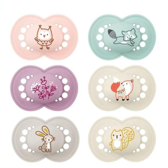 MAM Original Twin Pacifiers 2-6m (Colours of Nature) | Shopee Malaysia