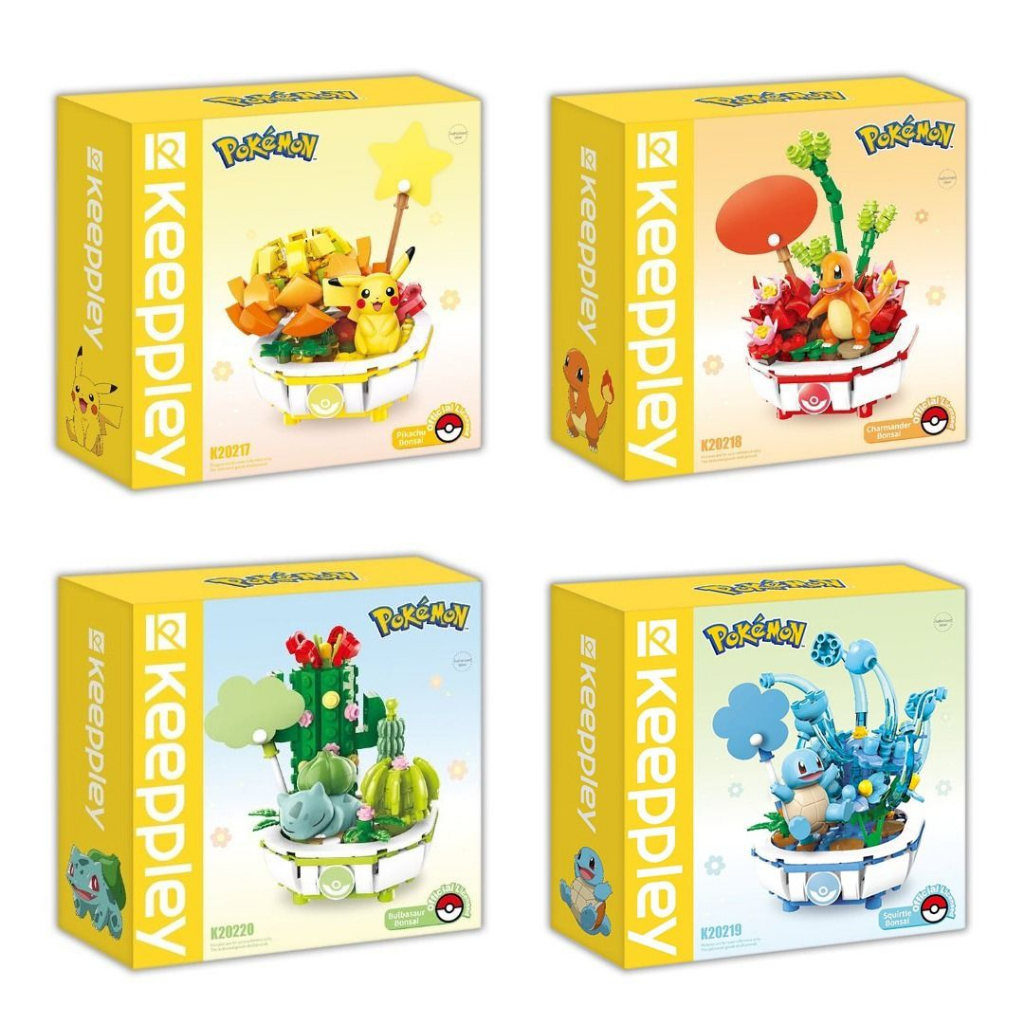 Keeppley - Pokemon Bonsai Series | Shopee Malaysia