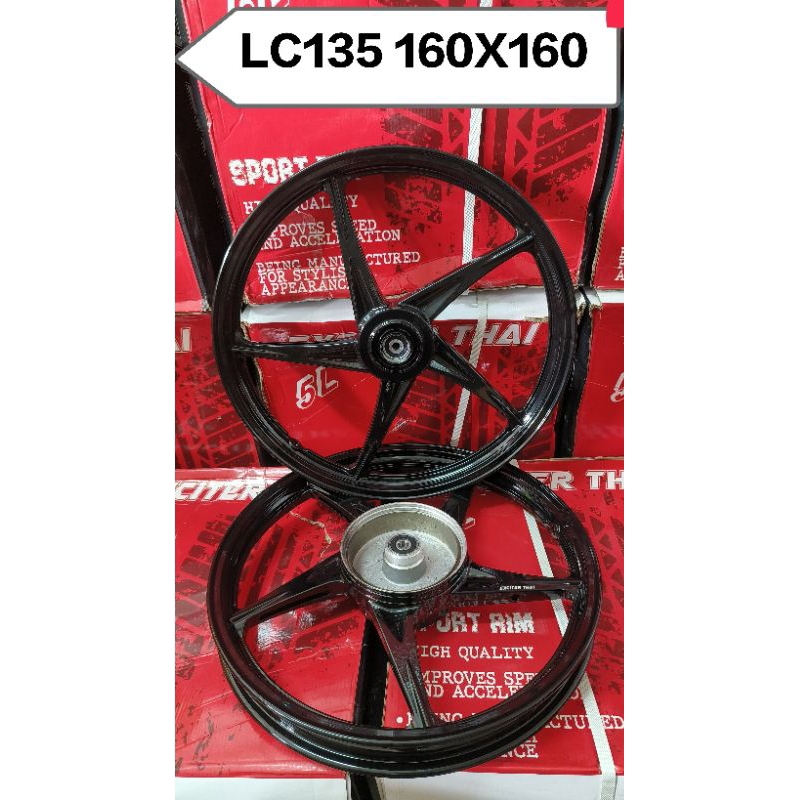 LC135 Sport Rim ( Cutting Lagenda Limited ) EXCITER THAI 5 batang size ...