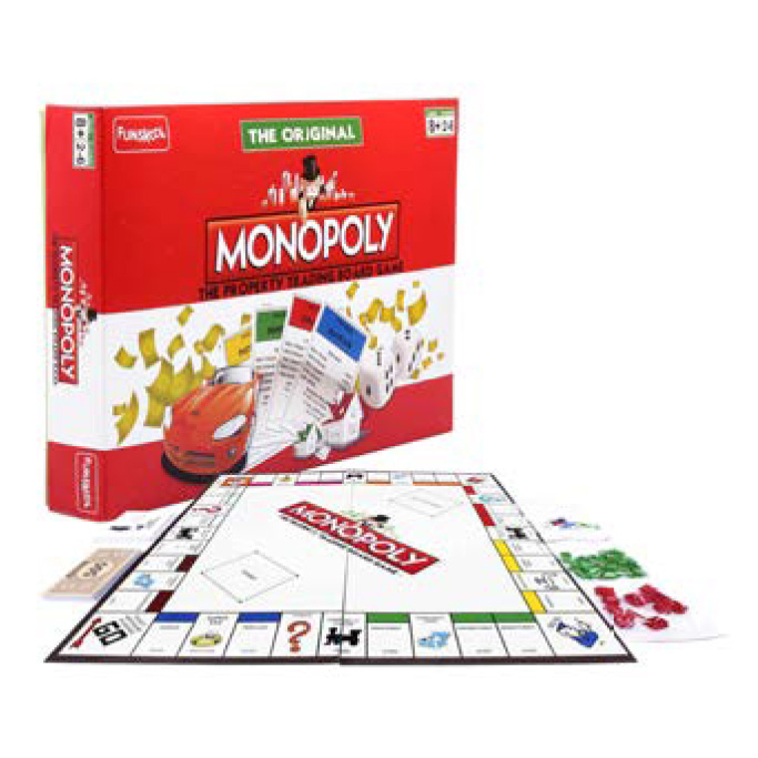 FUNSKOOL MONOPOLY ORIGINAL BOARDGAMES FUN GAMES FOR FAMILIES [READY STOCK] | Shopee Malaysia