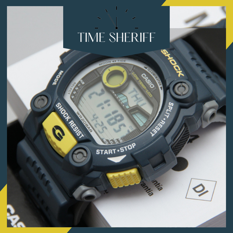 G-Shock MAT MOTO G-7900-2 G-7900 G7900 MAT MOTO BIRU KUNING ORIGINAL ...