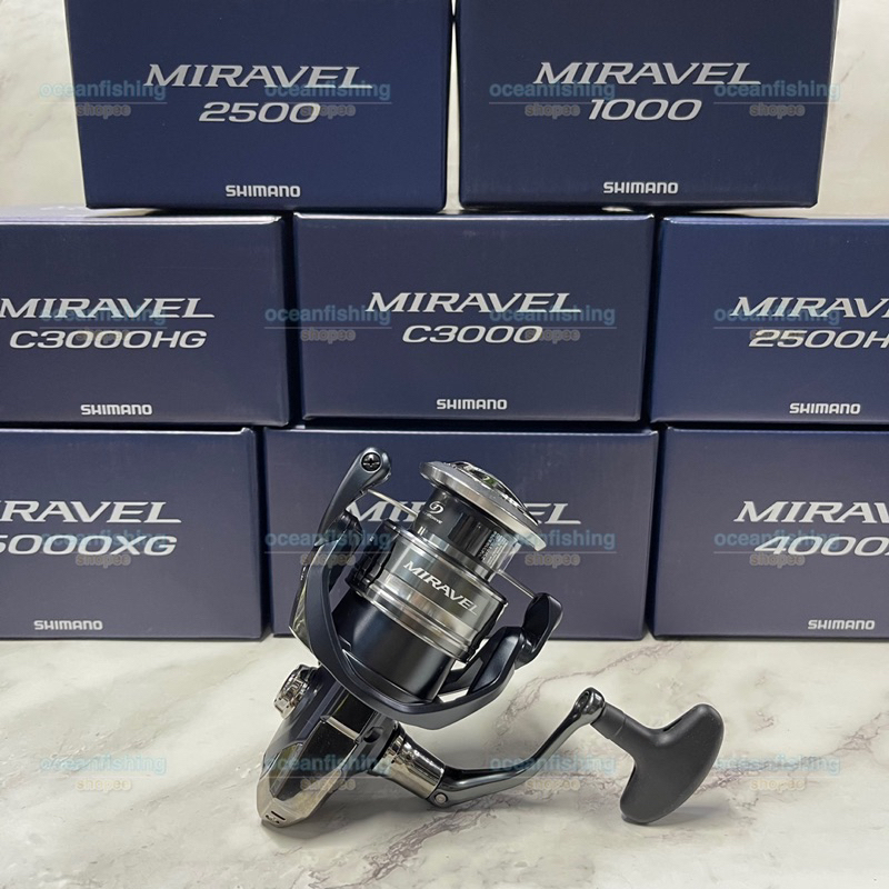 22’ MIRAVEL SPINNING FISHING REEL | Shopee Malaysia