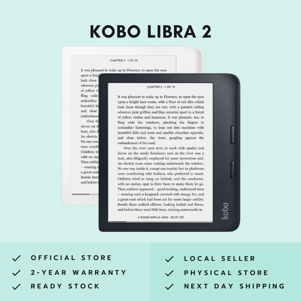 Kobo Libra 2 - eReader with direct access to 7 million ebooks ...