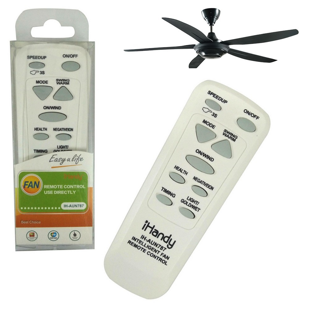 iHandy IH-AUN787 Universal Fan Remote Control (Midea, Hatari, Oasis ...