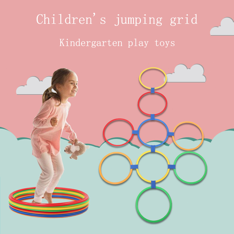 Juggling ring set of 10 Jumping ring games sports toys toys plastic ...
