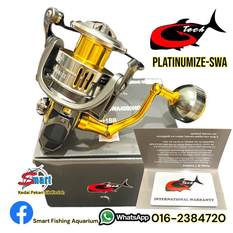 2023 NEW GTECH PLATINUMIZE Power Saltwater SW / G-TECH PLATINUMIZE SWA ...