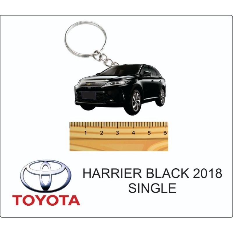 Toyota harrier 2018 black keychain 2d | Shopee Malaysia